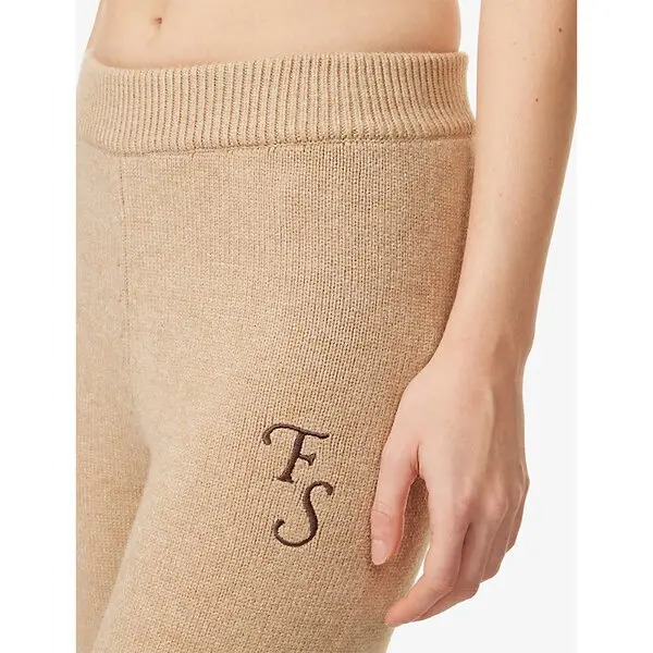 4TH & RECKLESS Wide Leg Knitted Trousers