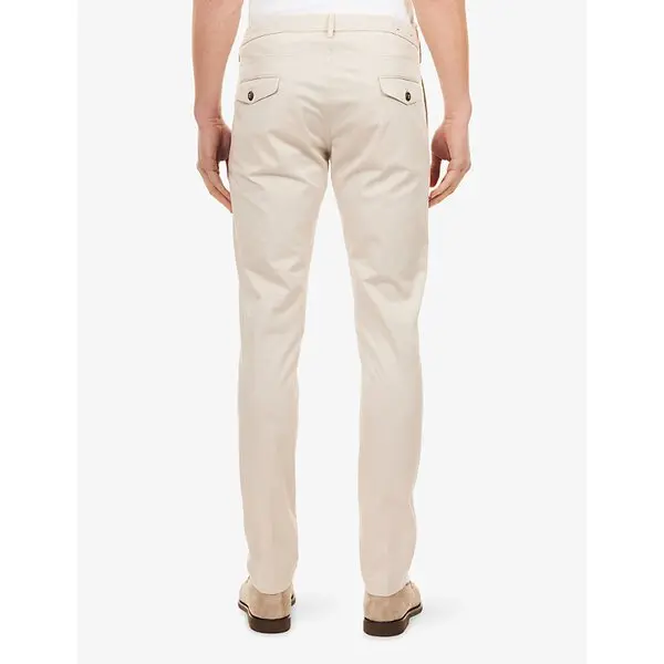 Eleventy Stretch-cotton Trousers