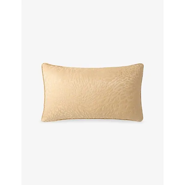 YVES DELORME Souvenir Silk Cushion Cover 33cm X 57cm - Dune