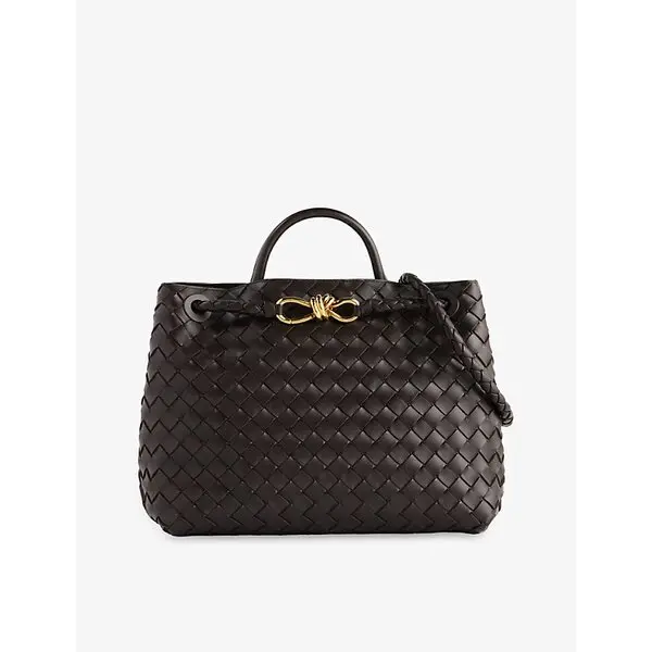 Bottega Veneta Andiamo Medium Leather Tote - Fondant