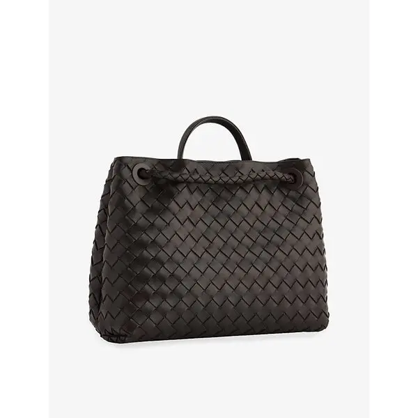 Bottega Veneta Andiamo Medium Leather Tote - Fondant