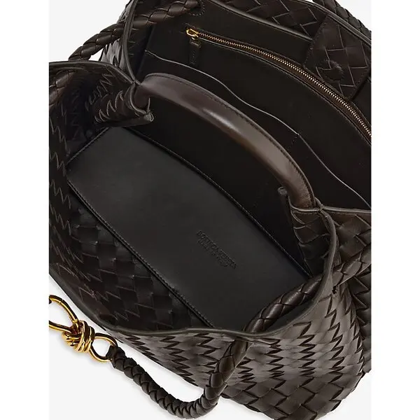 Bottega Veneta Andiamo Medium Leather Tote - Fondant