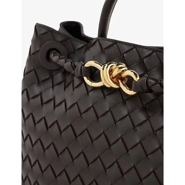 Bottega Veneta Andiamo Medium Leather Tote - Fondant