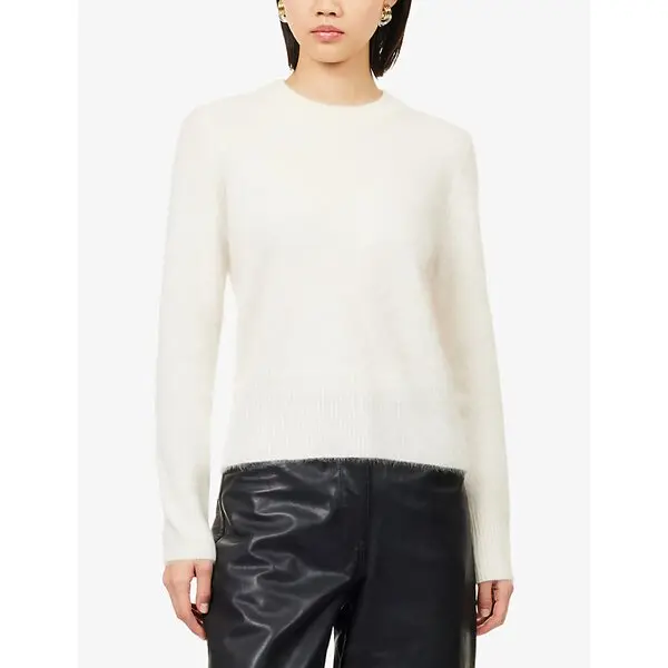 Veronica Beard Pippen Brushed Cashmere Jumper