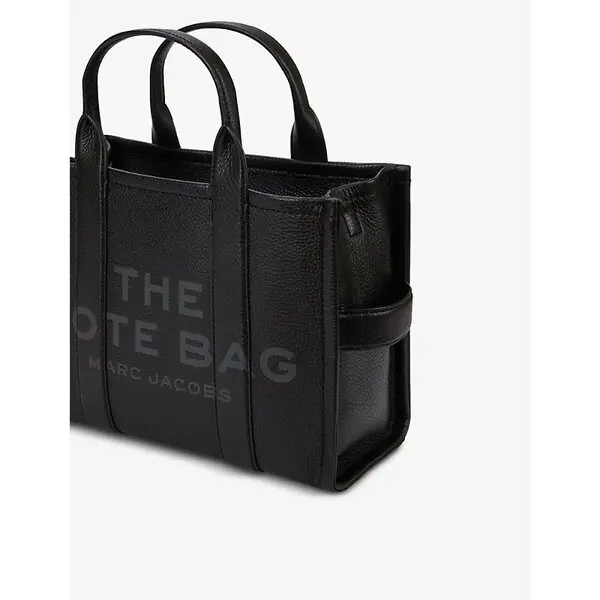 Marc Jacobs The Leather Medium Tote Bag - Black