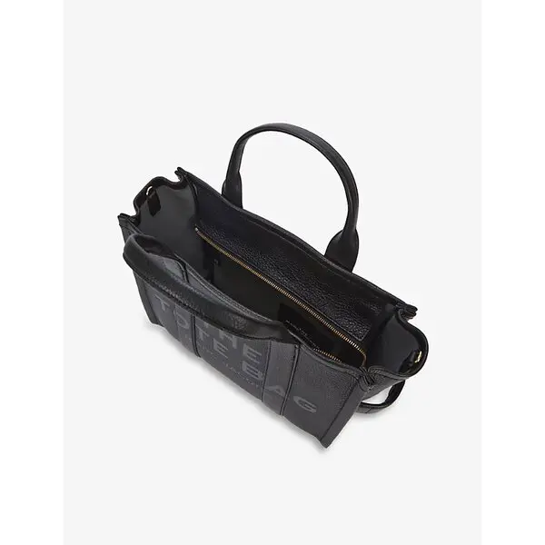 Marc Jacobs The Leather Medium Tote Bag - Black