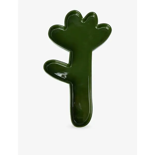 THE CONRAN SHOP Oddments Stoneware Pen Tray - Green