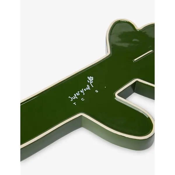 THE CONRAN SHOP Oddments Stoneware Pen Tray - Green