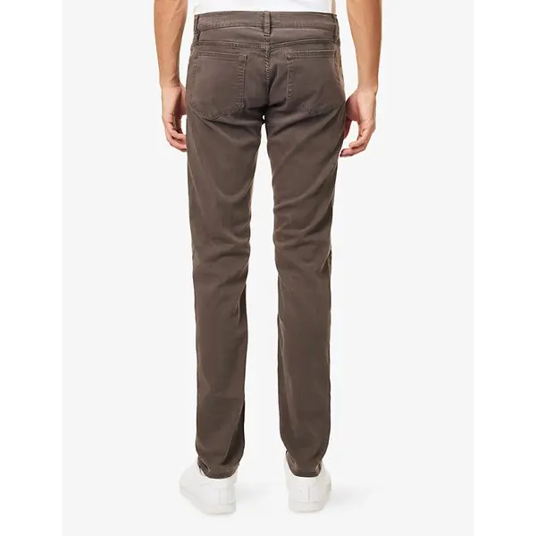 FRAME L'homme Slim-fit Stretch-denim Jeans - Mocha