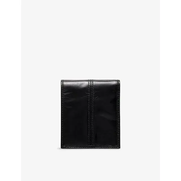 Prada Brand-plaque Leather Wallet