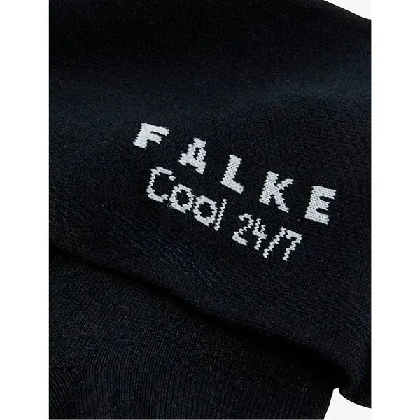 Falke Cool 24/7 Cotton-blend Socks - Black