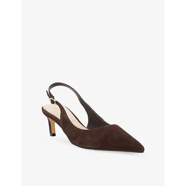 DUNE Celinna Heeled Leather Courts