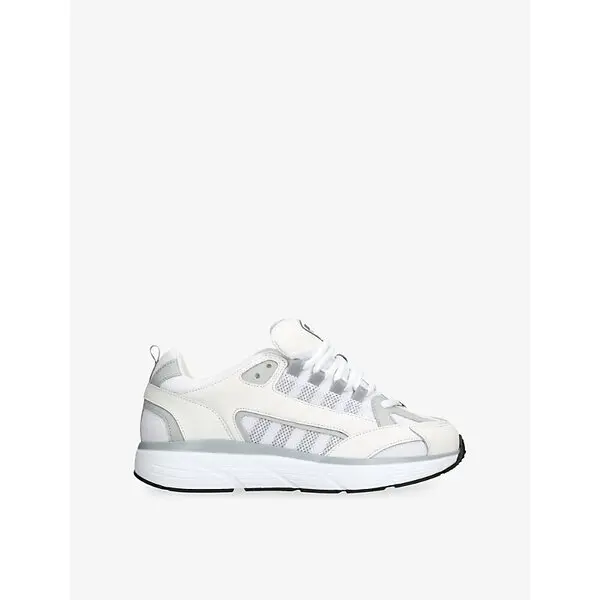 CLEENS Hyper Leather And Mesh Trainers - White/oth