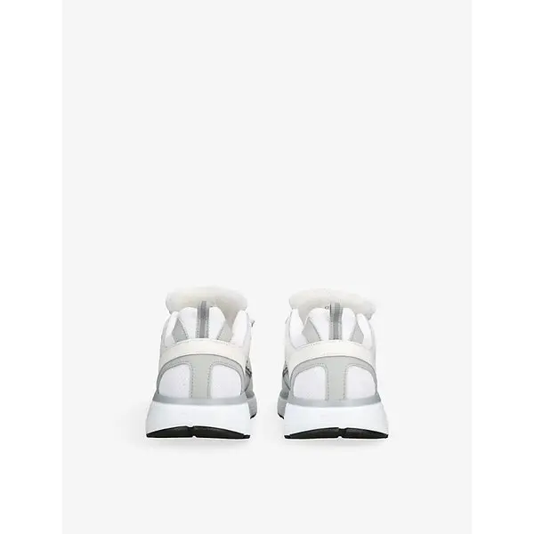 CLEENS Hyper Leather And Mesh Trainers - White/oth