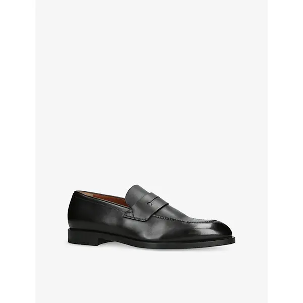Ermenegildo Zegna Leather Penny Loafers