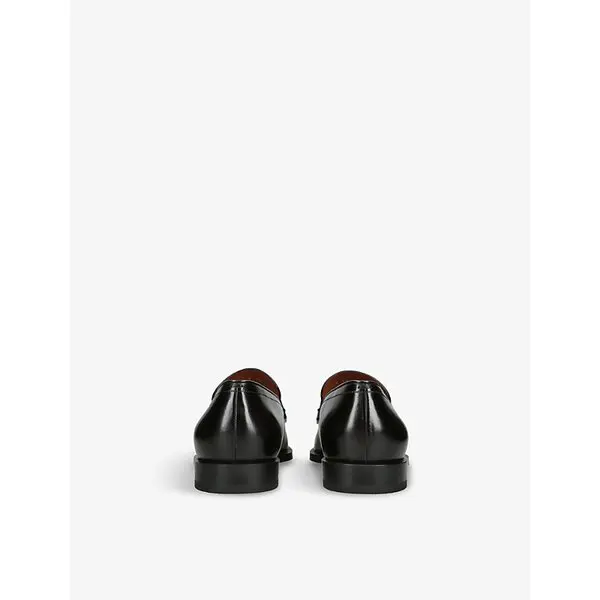 Ermenegildo Zegna Leather Penny Loafers