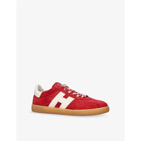 Hogan Suede Trainers - Red