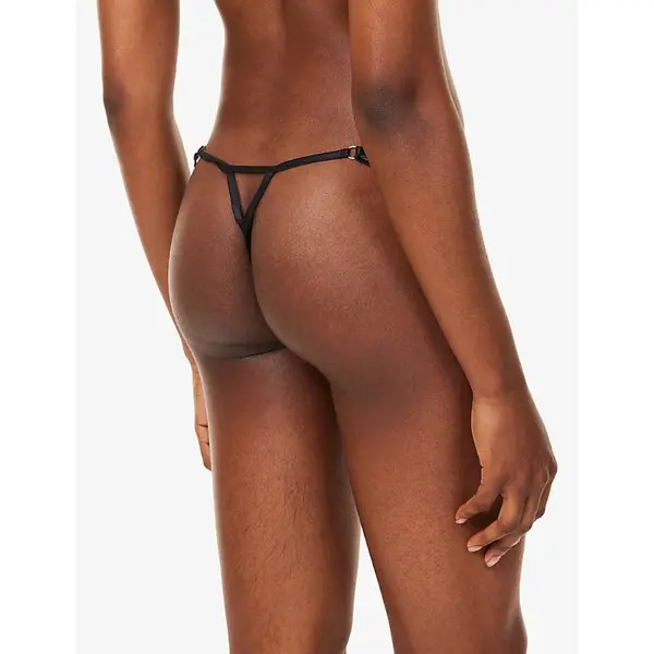 Bluebella Marabel Embroidered Sheer Thong