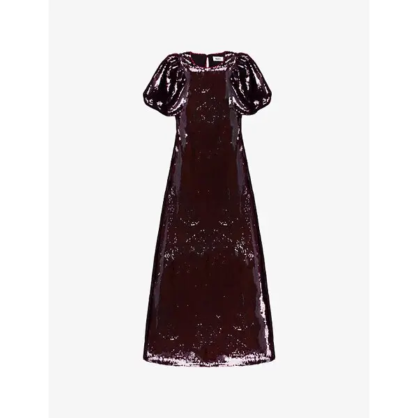 RO&ZO Sequin-embellished Maxi Dress