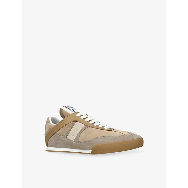 Chloé Kick Low Suede Trainers
