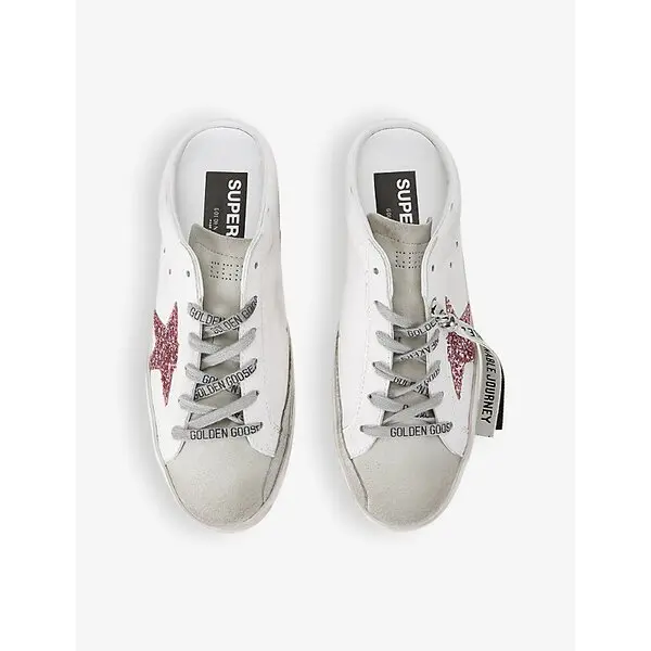 GOLDEN GOOSE Superstar Sabot Backless Leather Low-top Trainers