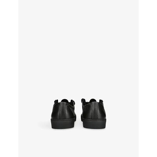 JAK Atom Leather Low-top Trainers - Black