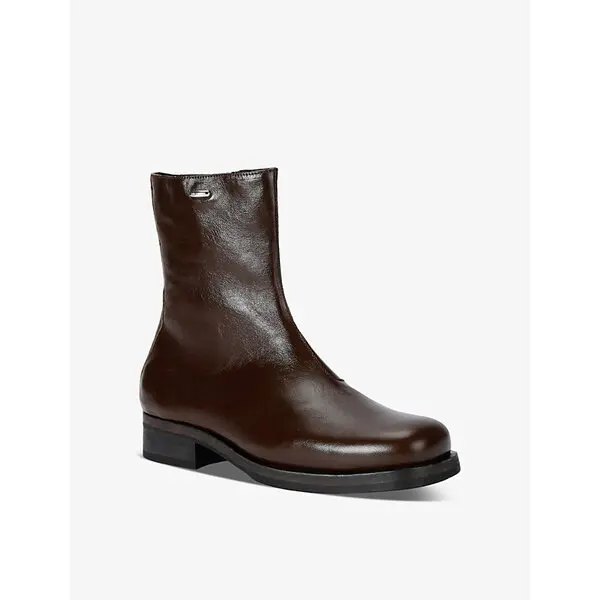 Our Legacy Camion Leather Ankle Boots