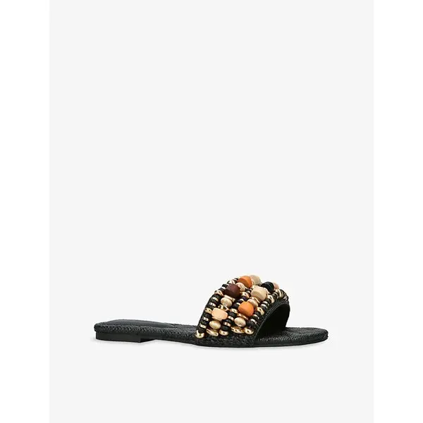 Steve Madden Marika B Embellished Woven Sandals