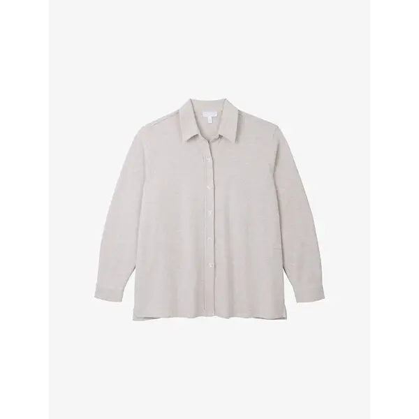 THE WHITE COMPANY Cotton-blend Jersey Shirt