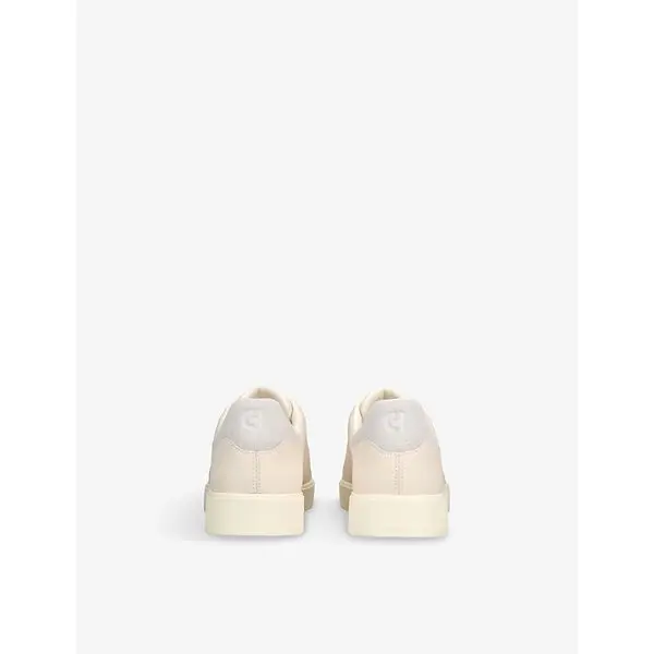 Cole Haan Grandpro Luxe Suede Low-top Trainers - Bone