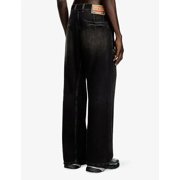 DIESEL® D-zeta Relaxed-fit Denim Jeans