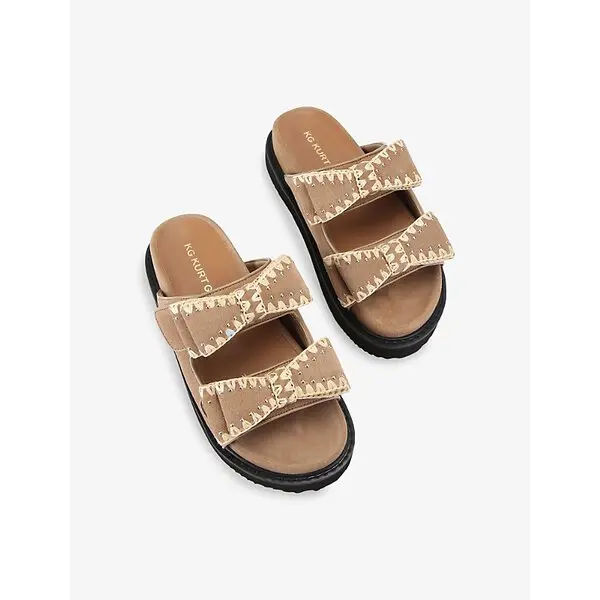Kurt Geiger Robbie Suede Sandals