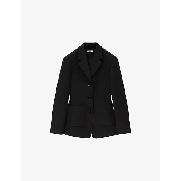 Loewe Notch-lapel Single-breasted Wool Blazer