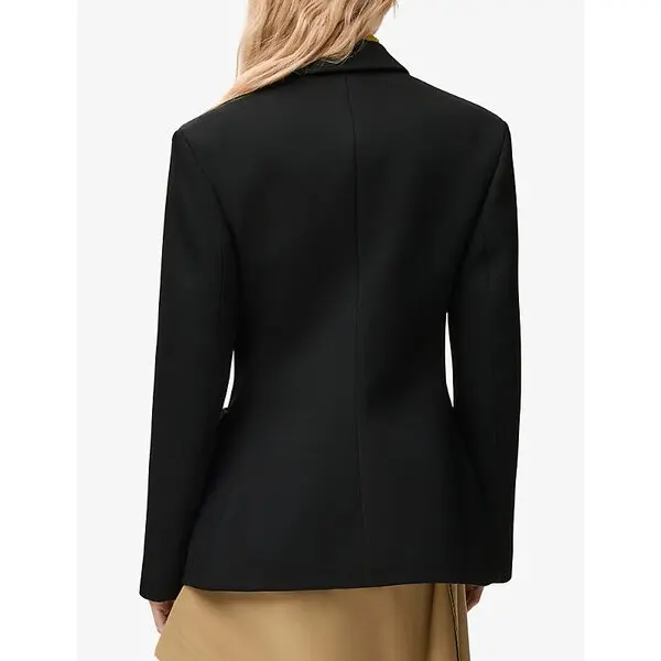 Loewe Notch-lapel Single-breasted Wool Blazer