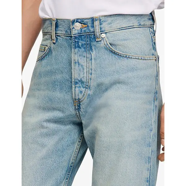 Sandro Regular-fit Mid-rise Straight Leg Jeans