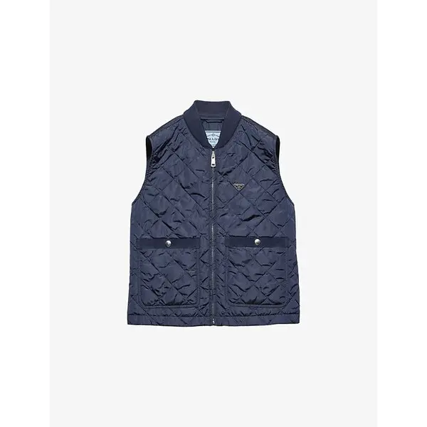 Prada Re-nylon Quilted Shell Gilet