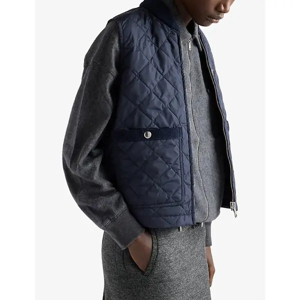 Prada Re-nylon Quilted Shell Gilet