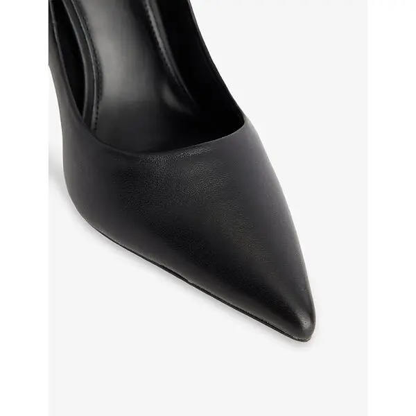 Steve Madden Thrive Heeled Leather Courts