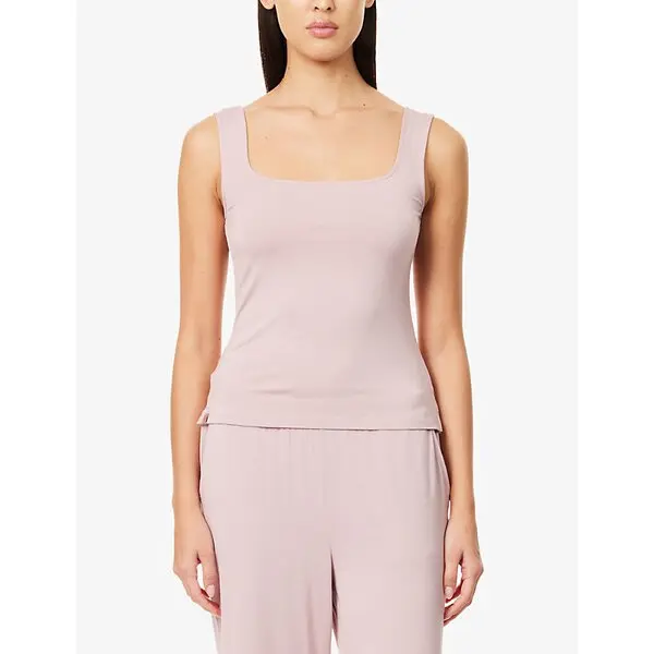 Barefoot Dreams Ribbed Square Neck Tank