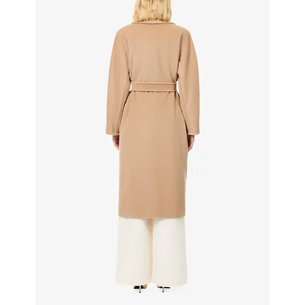 Max Mara Madame Double-breasted Wool And Cashmere-blend Coat