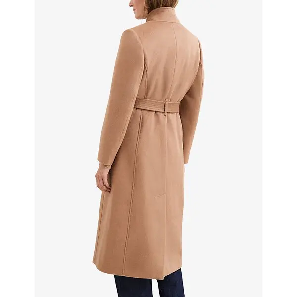 PHASE EIGHT Wool-blend Coat With Tie Belt