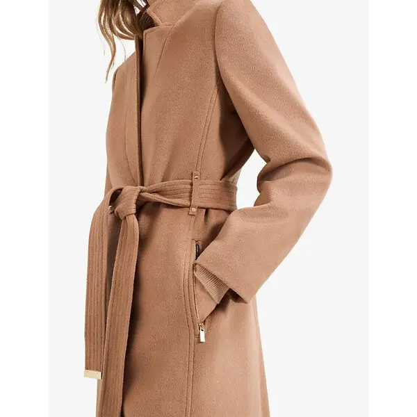 PHASE EIGHT Wool-blend Coat With Tie Belt