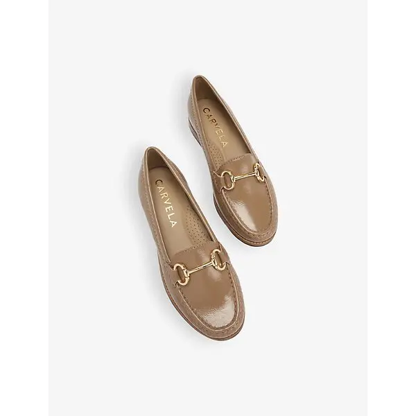 Carvela Snaffle-trim Leather Loafers