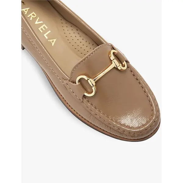 Carvela Snaffle-trim Leather Loafers