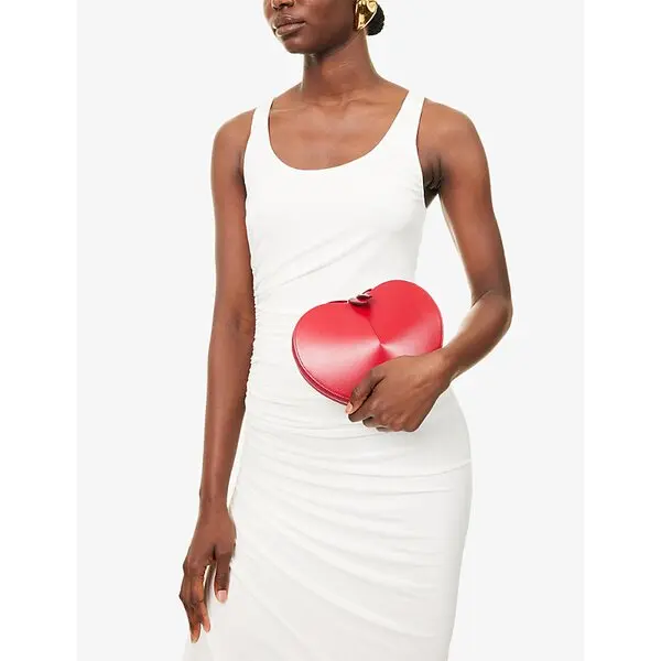 Alaïa Le Coeur Heart-shaped Cross-body Bag - Laque