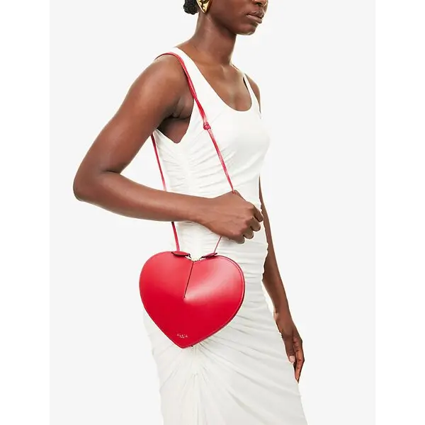 Alaïa Le Coeur Heart-shaped Cross-body Bag - Laque