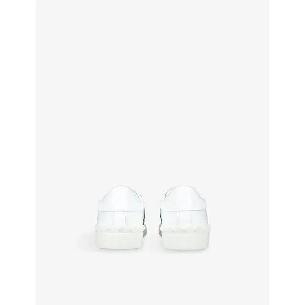 Valentino Garavani Open Leather Trainers - White/oth