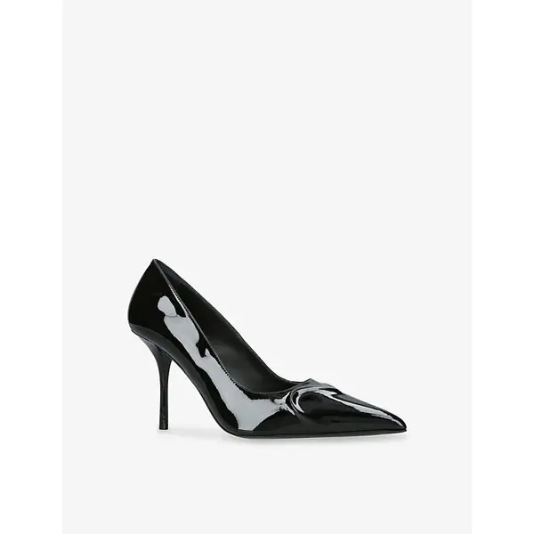 Alaïa Le Cœur 90 Patent Leather Pumps