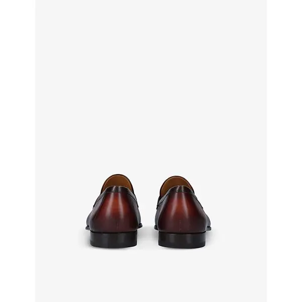 Magnanni Delos Leather Loafers - Tan