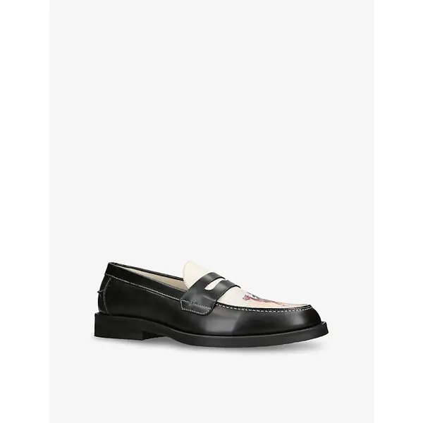 DUKE + DEXTER Wilde Advanced Guard Loafers - Black/comb